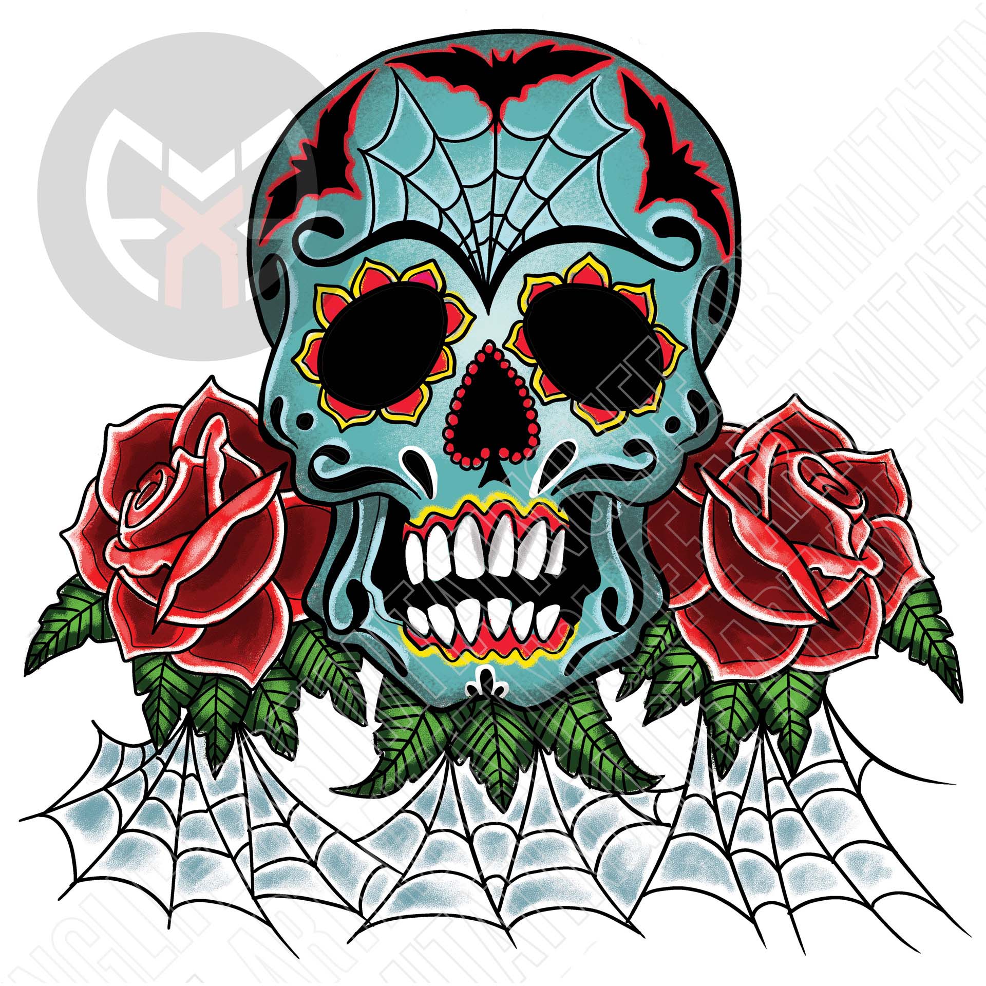 Sugar Skull Roses – mastersfx