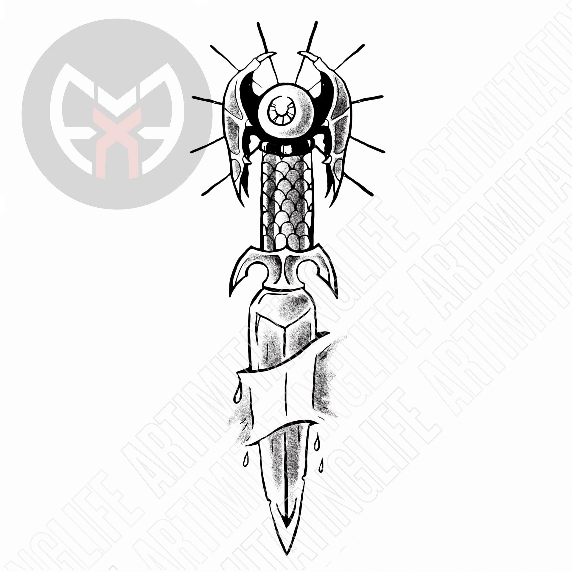 Eyeball Dagger – mastersfx